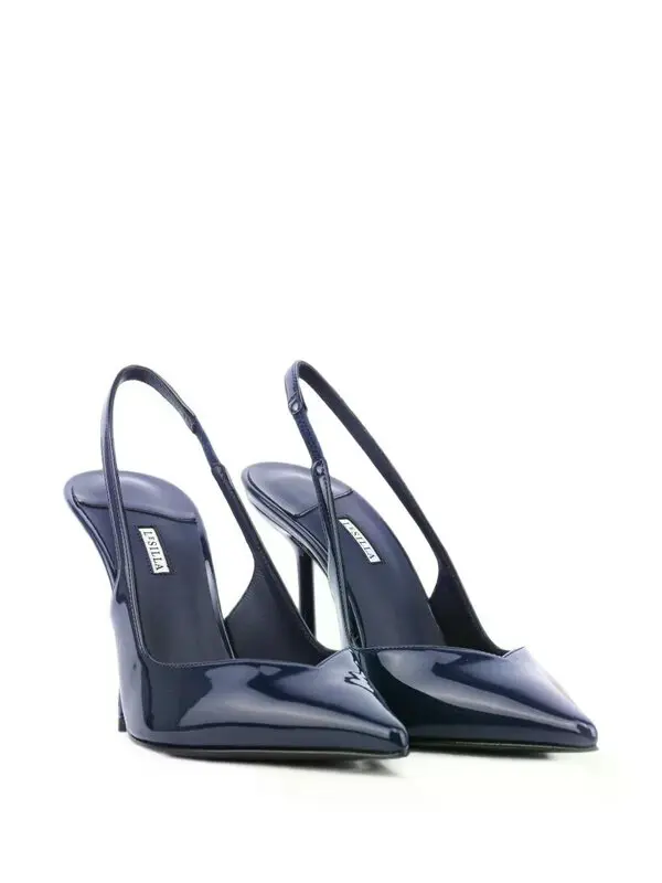 LE SILLA Vivienne Leather Slingback Heeled Pumps