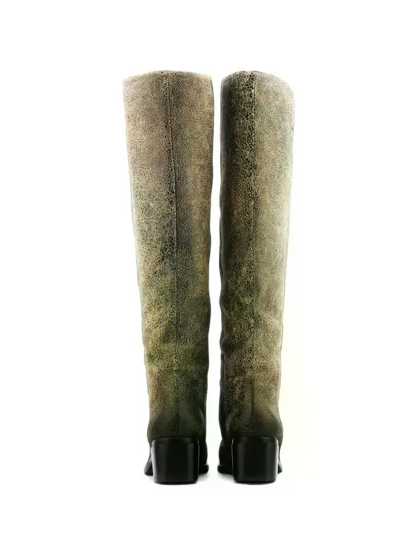 Elena Iachi E4415 Shanti Squared-toe Knee-high Boots