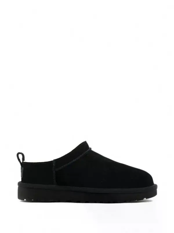 UGG Classic Micro Calf Suede Boots - Black