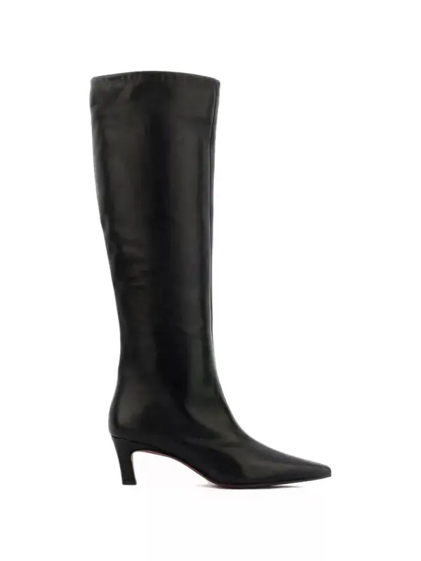 PAUL WARMER Fredine Pointed-toe Knee-high Boots