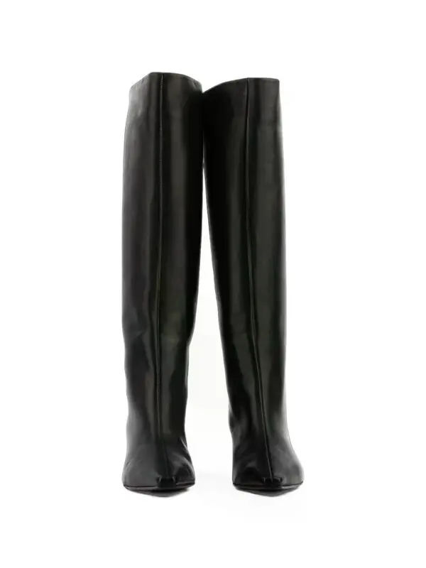 PAUL WARMER Fredine Pointed-toe Knee-high Boots