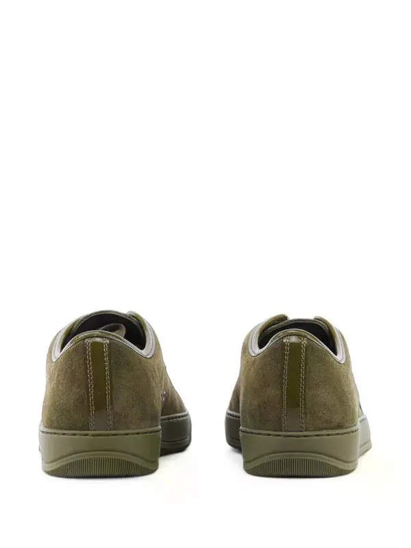 LANVIN Dbb1 Patent-trimmed Sneakers