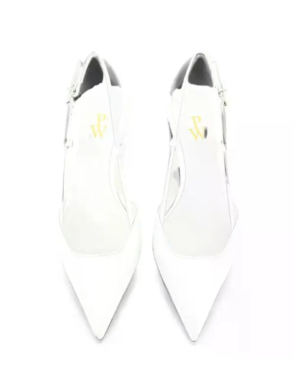PAUL WARMER Shii Pointed-toe Slingback Pumps