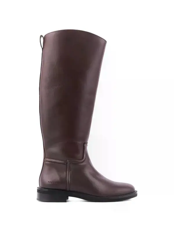 NUBIKK Maeve Rider Boots - Brown