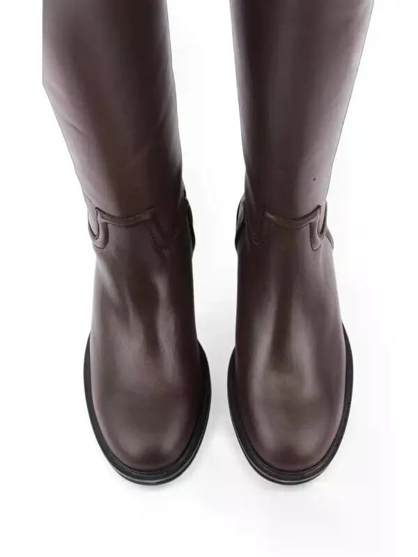 NUBIKK Maeve Rider Boots - Brown