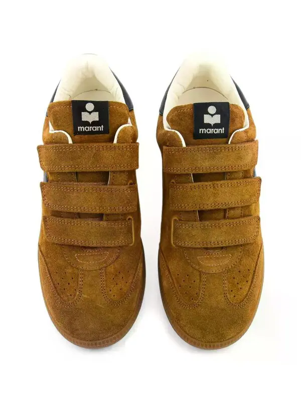 Isabel Marant Étoile Beth Touch-strap Suede Sneakers