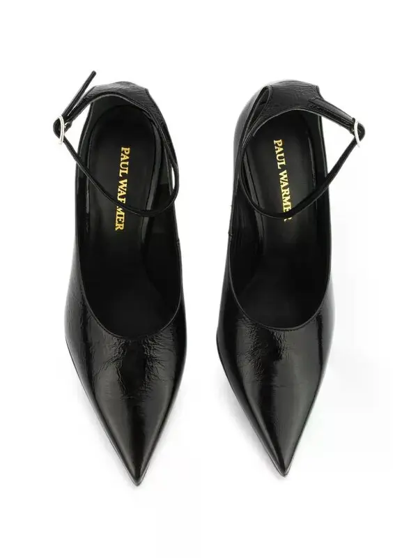 PAUL WARMER Pointed-toe Ankle-strap Pumps