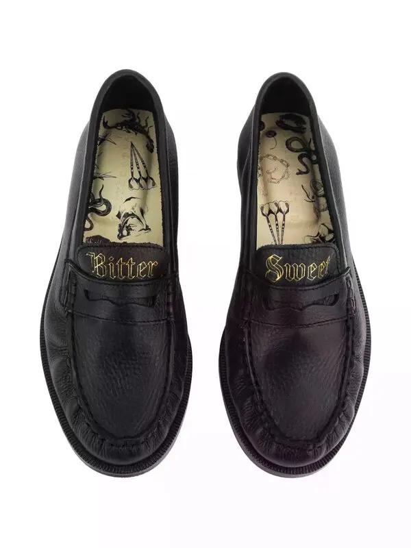 DUKE + DEXTER Ezra Bitter Sweet Penny Loafers