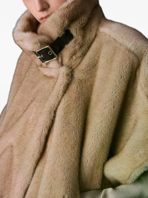 Liu Jo Cape In Faux Fur