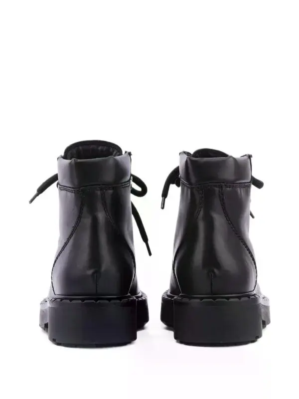 PAUL WARMER Courchevel Lace-up Combat Boots