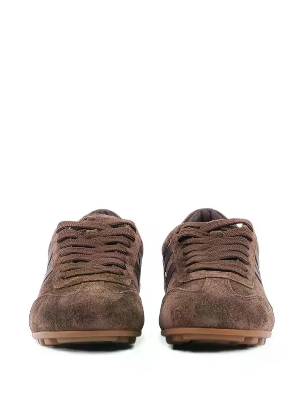 Hogan Olympia Sneakers Dark Suede - Brown