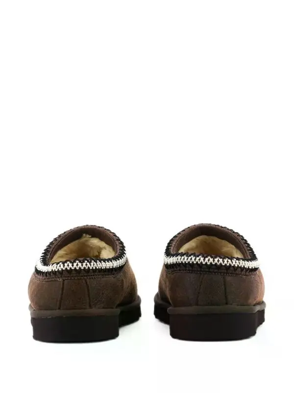 UGG Tasman Distressed Lamb Suede Slippers