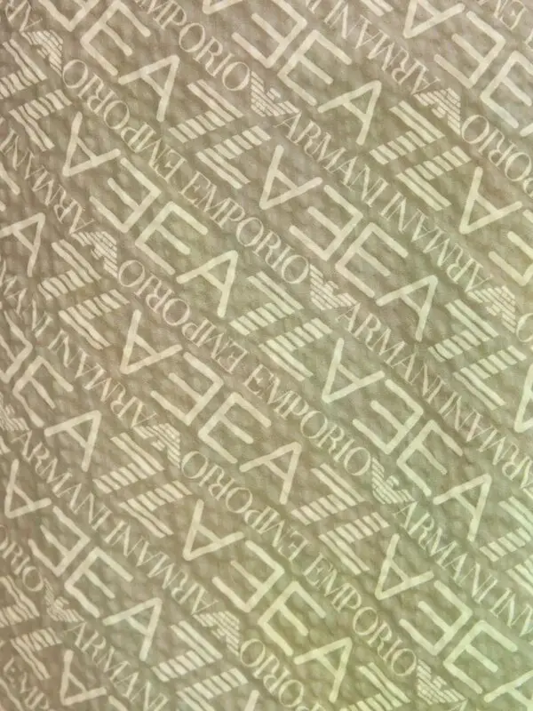 EA7 EMPORIO ARMANI All-over Logo Swim Shorts