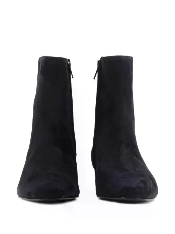 PAUL WARMER Kaoris Suede Ankle Boots - Black