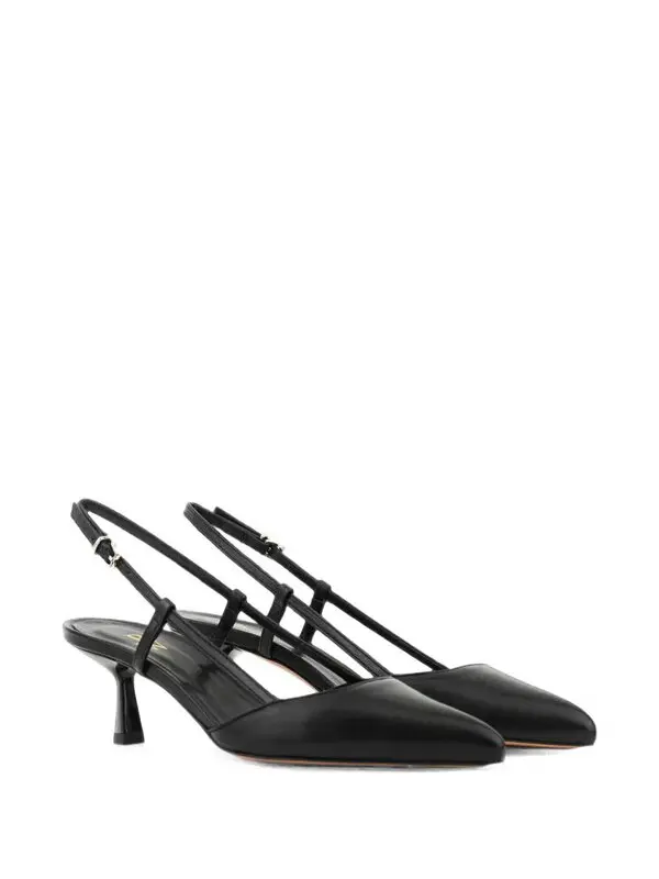 PAUL WARMER Pointed-toe Slingback Pumps