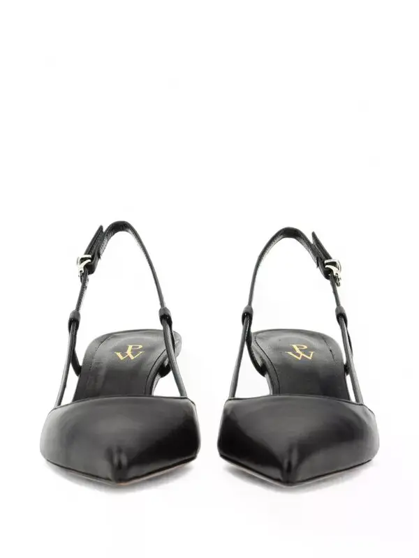 PAUL WARMER Pointed-toe Slingback Pumps