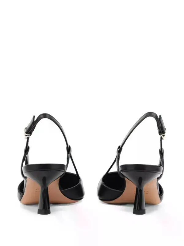 PAUL WARMER Pointed-toe Slingback Pumps