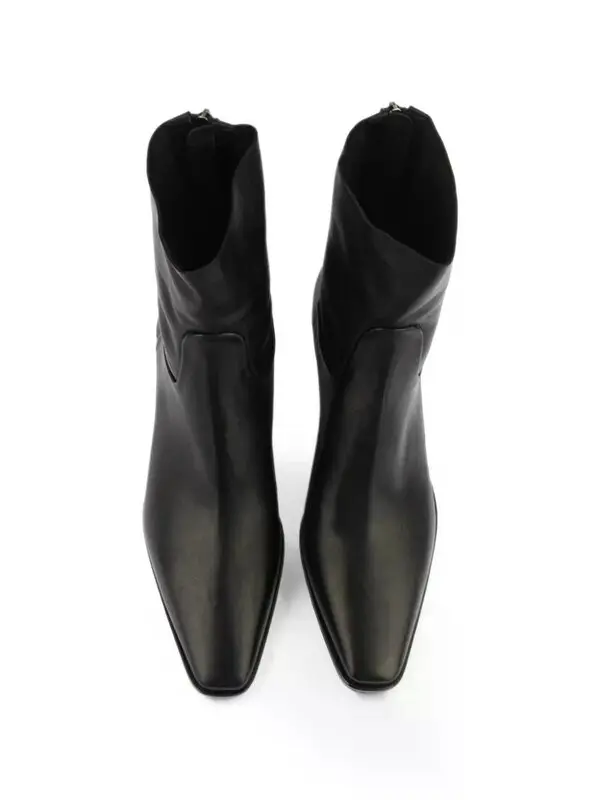 Elena Iachi Pointed-toe Zip-back Ankle Boots