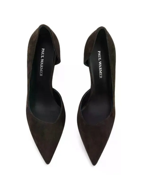 PAUL WARMER Suede D'orsay Pumps