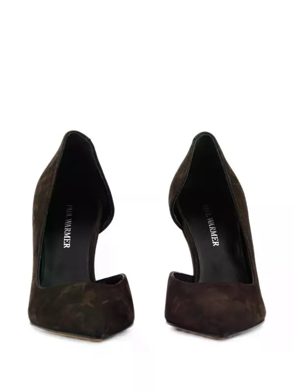 PAUL WARMER Suede D'orsay Pumps