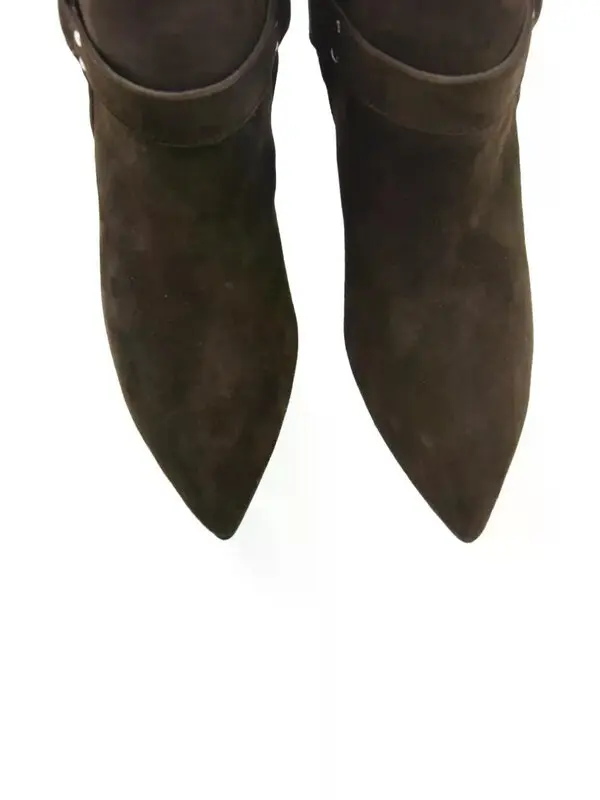 PAUL WARMER Arizona Ring-embellished Ankle Boots
