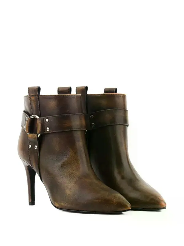 PAUL WARMER Arizona Harness Ankle Boots