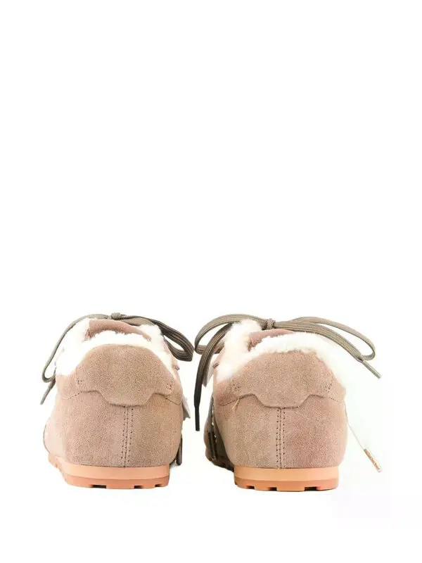NUBIKK Billy Lou Fur Shearling-lined Sneakers - Brown
