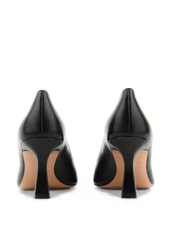 PAUL WARMER Kate Pointed-toe Leather Pumps