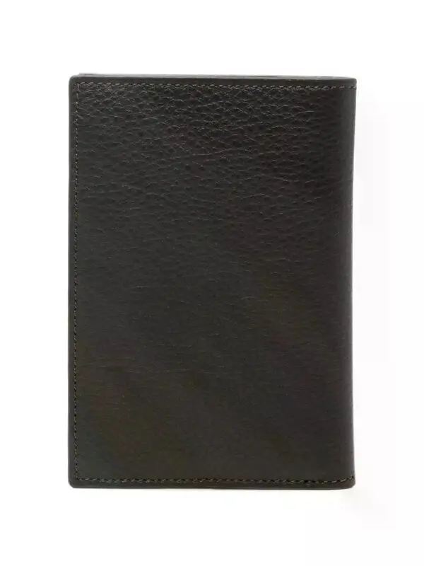 CANALI Pebbled Leather Wallet