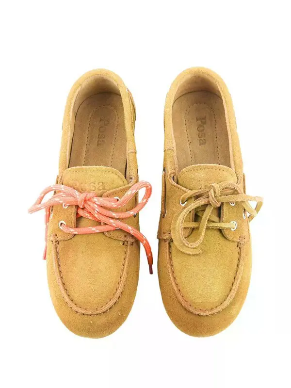 POSA Suede Boat Loafers