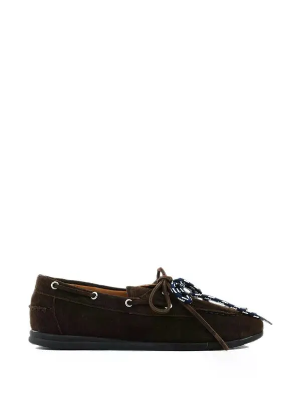 TORAL SHOES Harvey Suede Boat Shoes