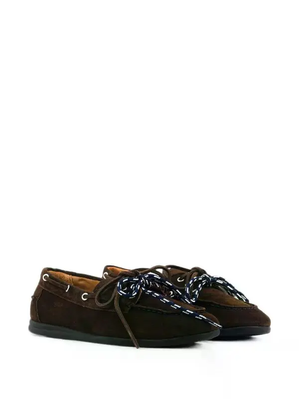 TORAL SHOES Harvey Suede Boat Shoes