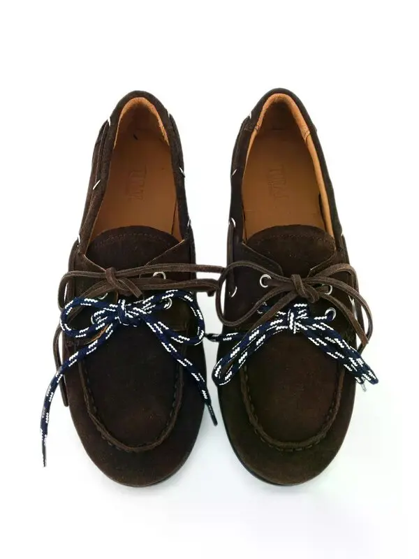 TORAL SHOES Harvey Suede Boat Shoes