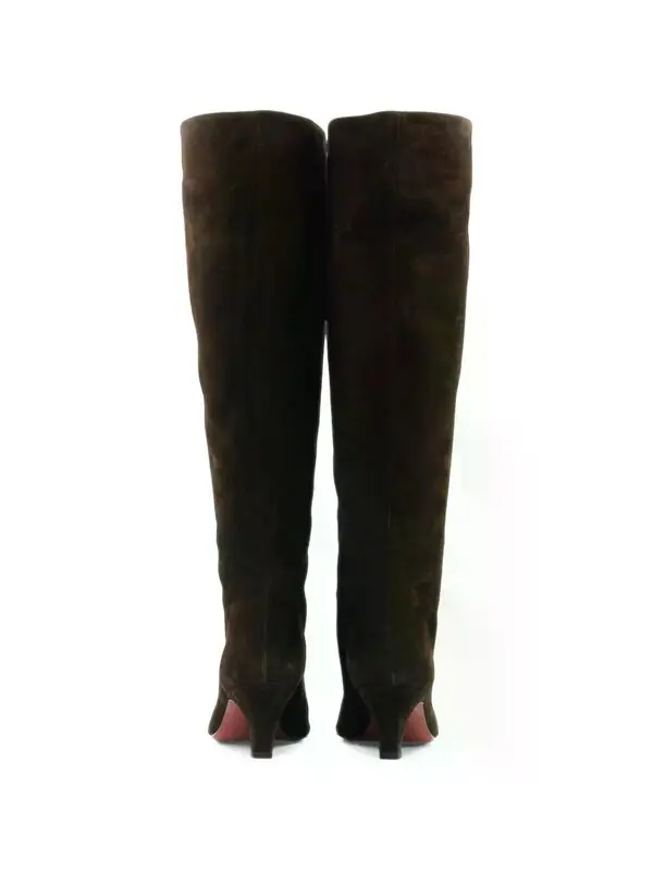 PAUL WARMER Fredine Suede Knee-high Boots