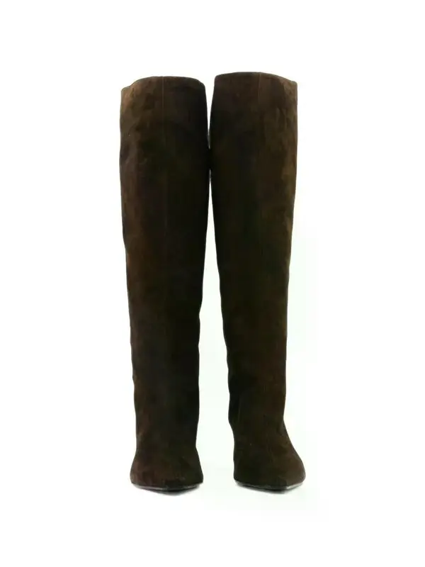 PAUL WARMER Fredine Suede Knee-high Boots