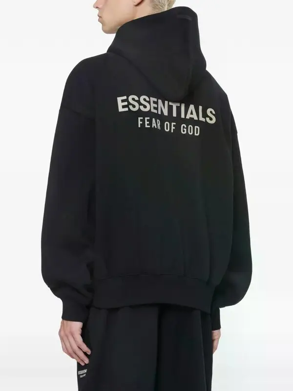 ESSENTIALS Logo-print Cotton Hoodie