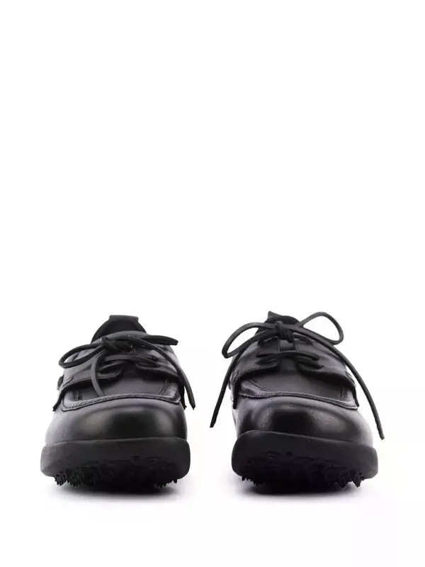 BEPOSITIVE Stride Lace-up Shoes - Black