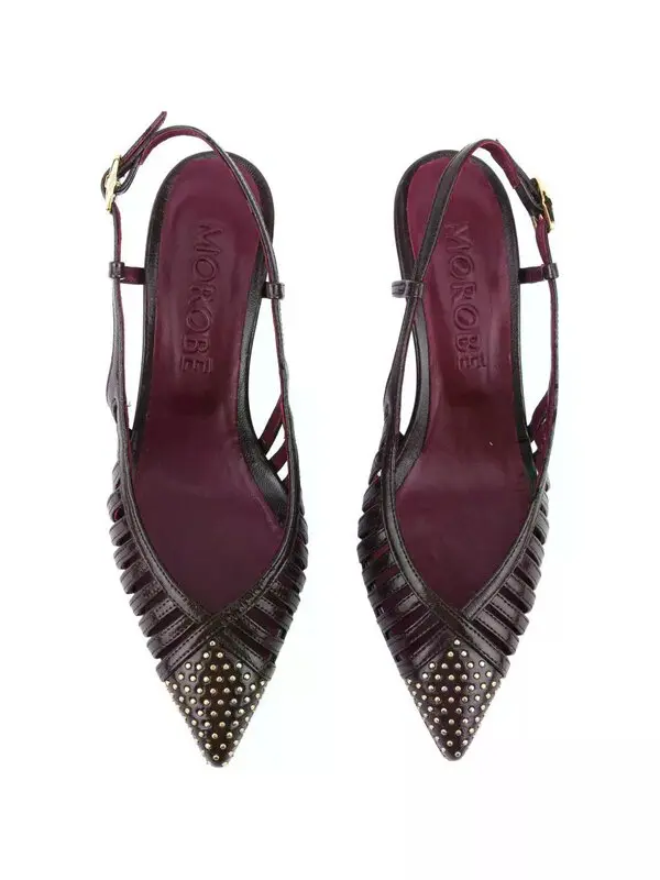 MOROBÉ Dream Studded Cage Sandals