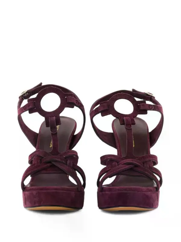 PAUL WARMER 123 Paris T-bar High-heeled Sandals