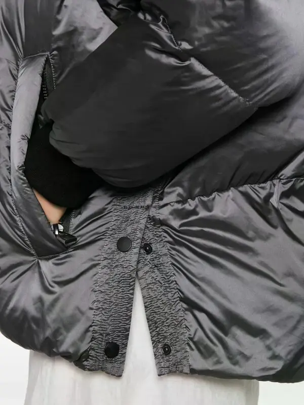 SEA WING Quilted Hooded Jacket