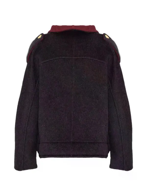 Alberta Ferretti Double-breasted Wool Jacket