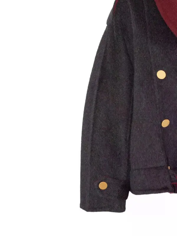 Alberta Ferretti Double-breasted Wool Jacket