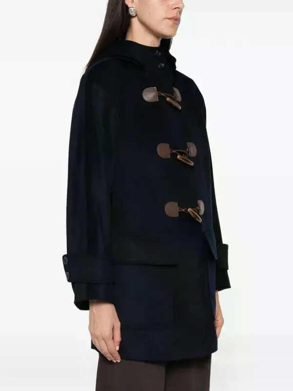 PENNYBLACK Hooded Toggle-fastening Coat