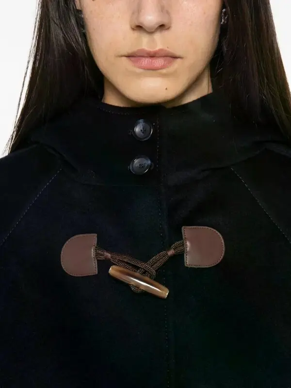 PENNYBLACK Hooded Toggle-fastening Coat