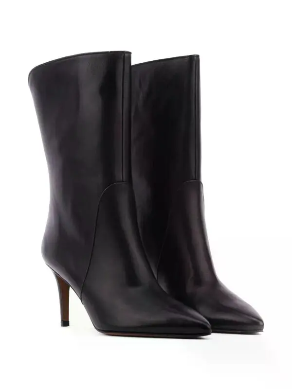 PAUL WARMER Melinor Pointed-toe Boots - Black