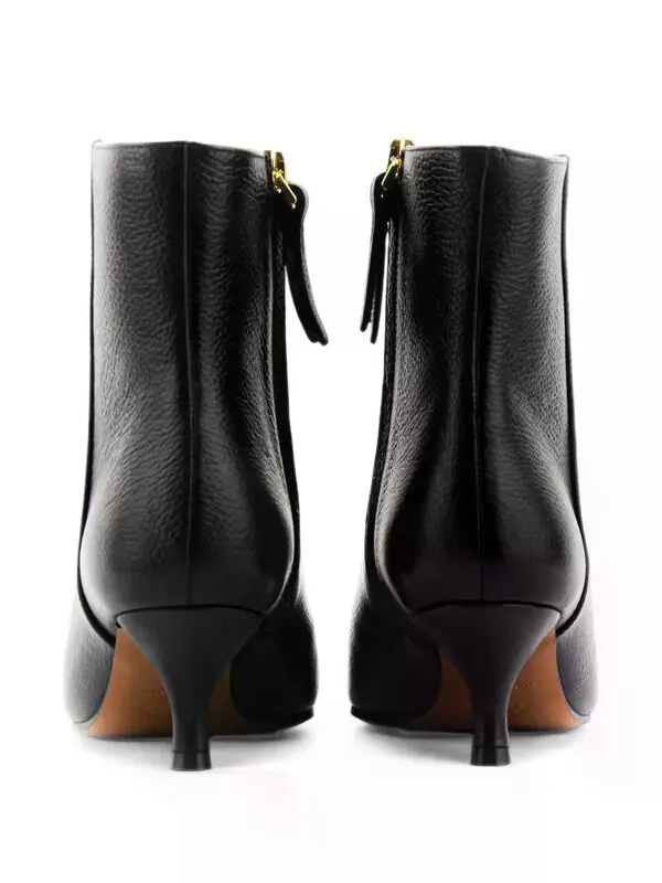Roberto Festa Engraved Metal-tip Ankle Boots