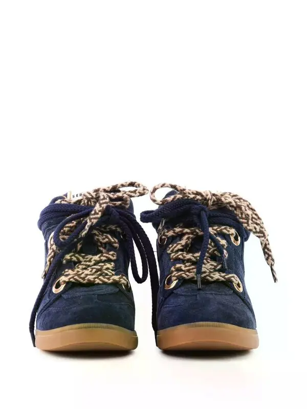 SERAFINI Manhattan Suede Sneakers