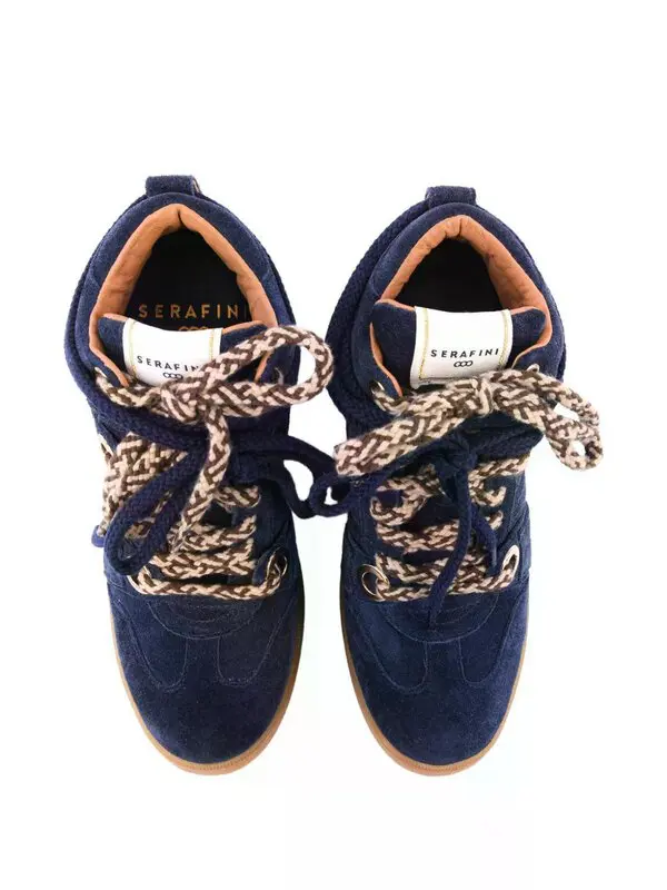 SERAFINI Manhattan Suede Sneakers