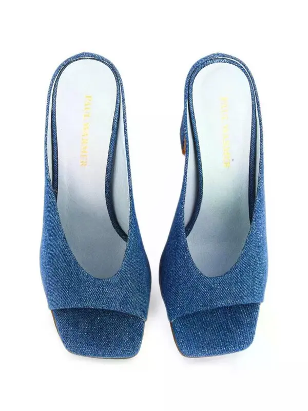 PAUL WARMER Livia Denim Mules
