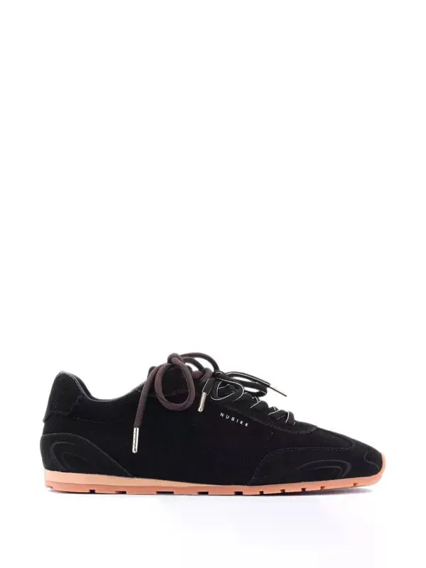 NUBIKK Billy Lou Ii Suede Low-top Sneakers - Black